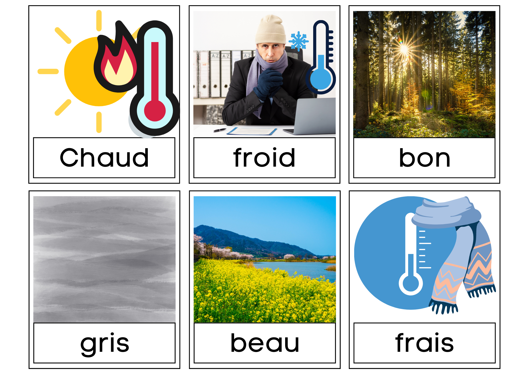 La météo / Le temps qu’il fait . - Français Easy